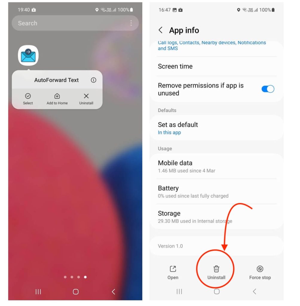 How to Uninstall AutoForward Text App? - Forward Text Messages to Email ... How to Uninstall AutoForward Text App? - Forward Text Messages to Email ...