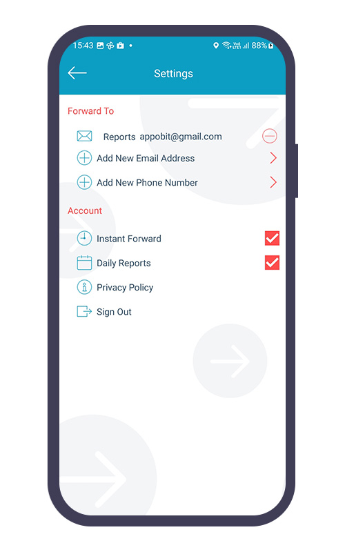 Home - Forward Text Messages to Email - Auto SMS Forwarder App for Android